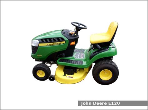 John Deere E120 Lawn Tractor Review And Specs Tractor Specs