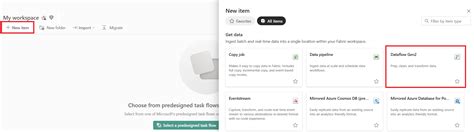 Create Your First Microsoft Fabric Dataflow Microsoft Fabric Microsoft Learn