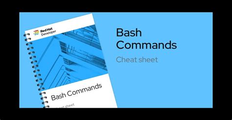 Bash Shell Script Cheat Sheet Rlinux