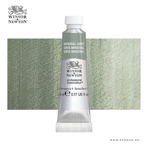 Winsor And Newton Professional Akvarell 5ml Tubus Mineral Grey Penman