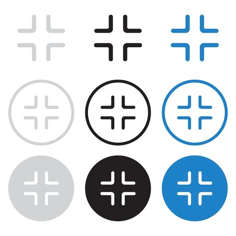 Premium Vector Vector Exit Screen Icon In Three Styles