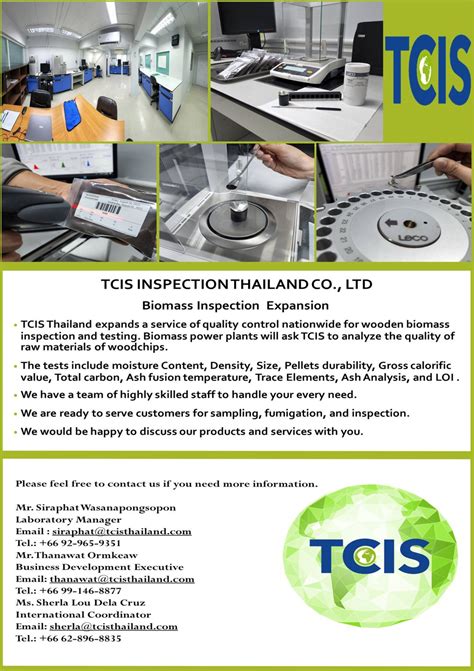 Tcis Inspection Thailand Coltd On Linkedin Tcis