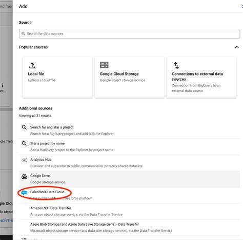 Add Salesforce Data Cloud Data In Bigquery In Python Stack Overflow