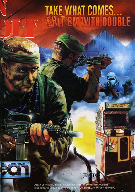 Operation Thunderbolt C64 Game Magazine Scan