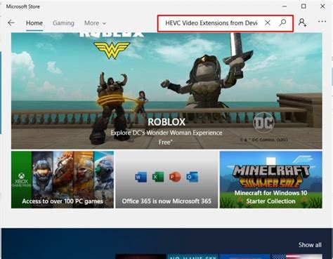 How To Install Free Hevc Codecs On Windows 10 Computer