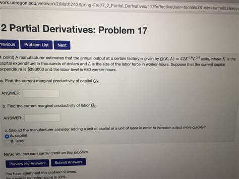 solved a manufacturer estimates that the annual output at a