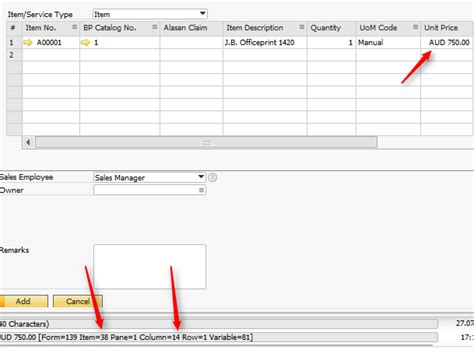 How To Make Formatted Search SAP Business One SAP Business One