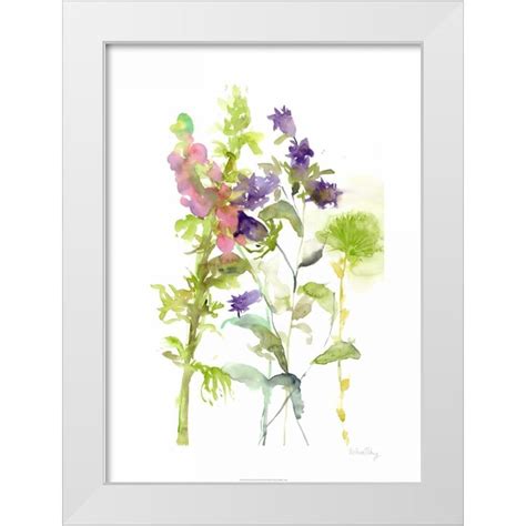 Wang Melissa 11x14 White Modern Wood Framed Museum Art Print Titled