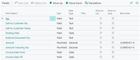TAB Fields Learn PL Dynamics
