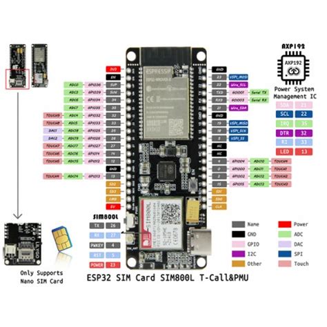 buy online ttgo t call esp32 and sim800l module in india at low cost