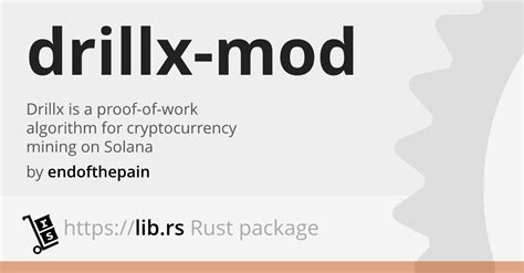 drillx mod — unregulated finances in rust lib rs