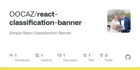 Github Oocazreact Classification Banner Simple React Classifiaction