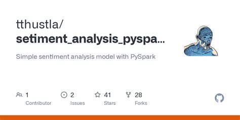 Github Tthustlasetimentanalysispyspark Simple Sentiment Analysis