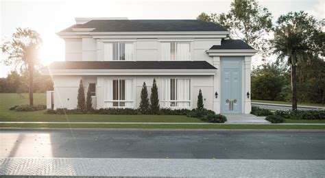 Casa NeoclÁssica Eg Neoclássica Arquitetura Neoclássica Fachadas