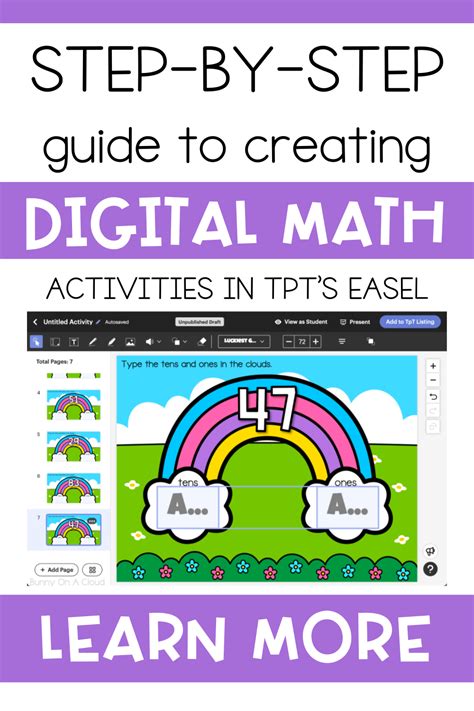 How To Create Digital Math Activities For Your Tpt Store Artofit