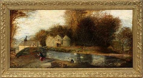 James Eckford Lauder Oil On Canvas Laid Down Sold At Auction On 21st