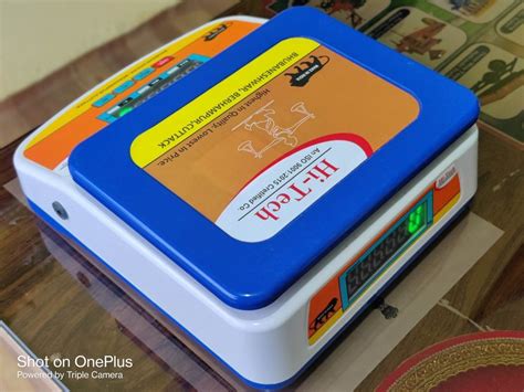 Hi Tech Precision Weighing Machine Weighing Capacity 20kg 1gram At Rs 1500 Piece In Mayurbhanj