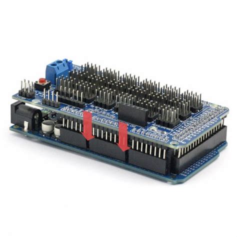 Sainsmart Mega2560 Sainsmart Mega Sensor Shield V20 For Arduino Atmel Atmega Avr Atmega8u2