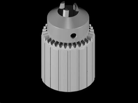 Drill Chuck 3d Model Cgtrader