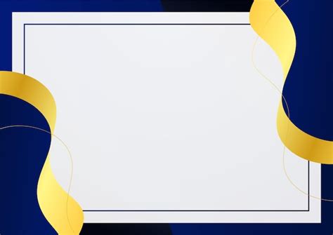 Premium Vector Modern Abstract Blue Gold Background Vector Abstract Graphic Design Banner