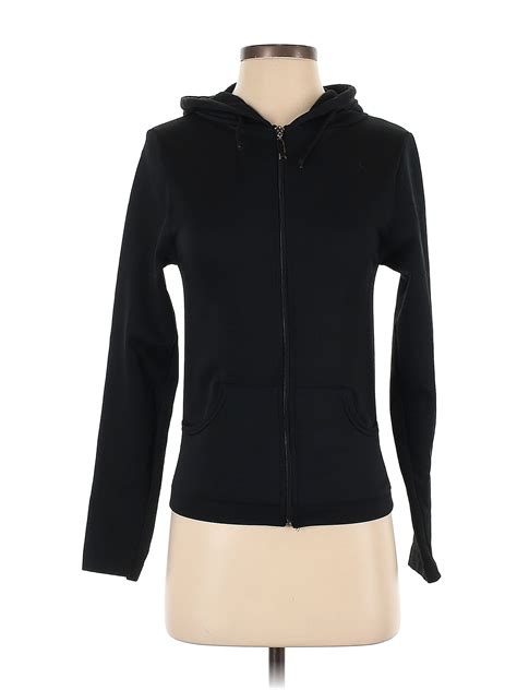 Shay And Coco Solid Black Zip Up Hoodie Size S 53 Off Thredup