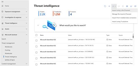 按文件批量添加威胁情报 microsoft sentinel microsoft learn