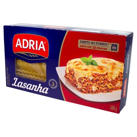 Massa Adria Semola Lasanha 500g