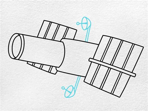 Hubble Telescope Drawing Helloartsy