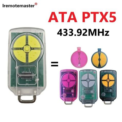Ptx 5 차고 문짝 트라이 코드 제어 Bnd 트리트란 Cad Tb6 송신기 Ata Ptx5 와 호환 가능 원격 433