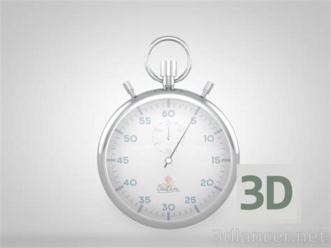 3d model pocket watch