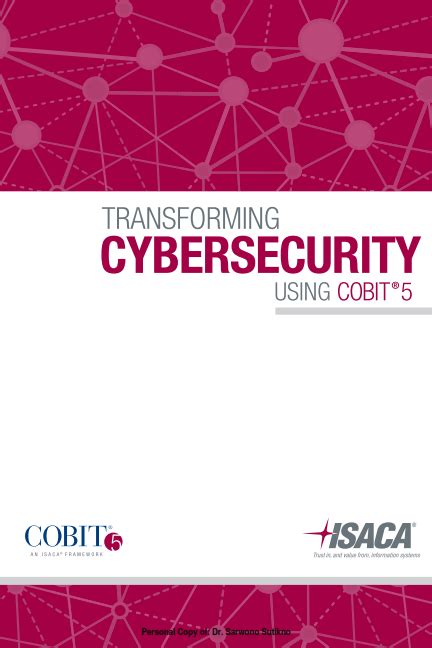 Transforming Cybersecurity Using Cobit 5 E Book