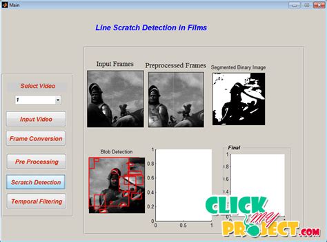 Robust Automatic Line Scratch Detection In Films Clickmyproject