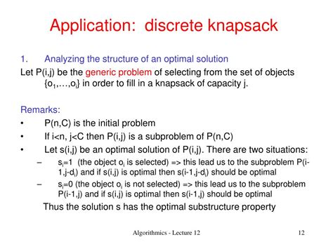 Ppt Lecture 11 Dynamic Programming Ii Powerpoint Presentation