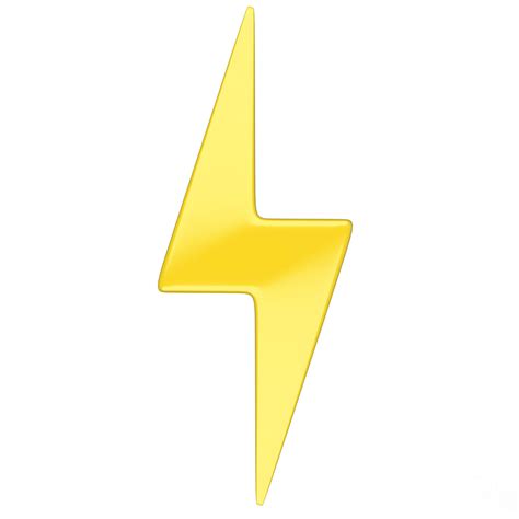 Lightning Symbol 3d Model By Khaganfx