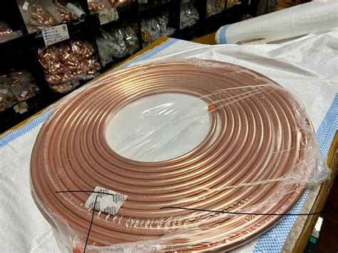 1 4 To 7 8 Copper Pipe For Vrf And Vrv 0 80mm 1mm 1 2mm 1 50mm Coils At ₹ 1000 Kg In Mumbai