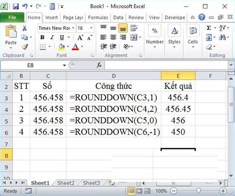 7 วิธีการปัดเศษตัวเลขใน Excel ด้วยฟังก์ชัน Round Roundup