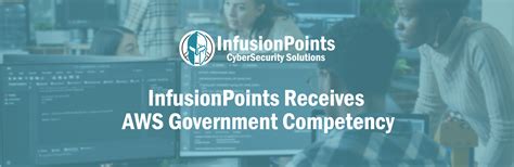 Infusionpoints Receives Aws Government Competency Infusionpoints