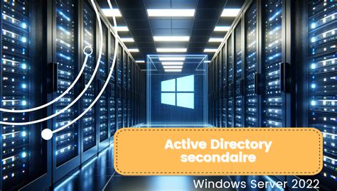 Installation Dun Second Active Directory Sous Windows Server Mb Netsys