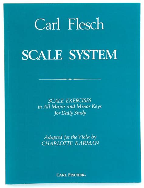 Carl Fischer Carl Flesch Scale System Viola Sweetwater