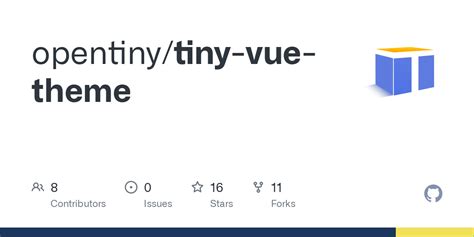 GitHub Opentiny Tiny Vue Theme
