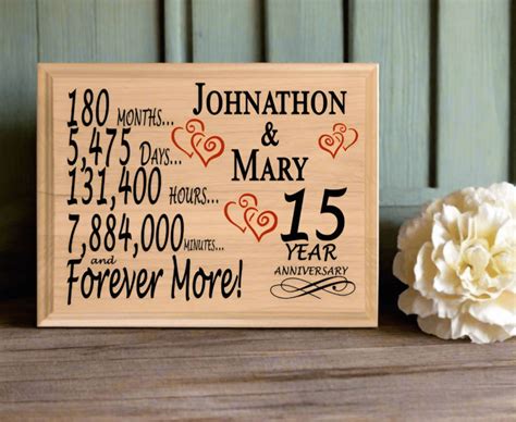15 Year Wedding Anniversary T For Him 60 Photos