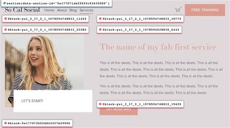 Squarespace Css How To Target Specific Pages Sections Or Blocks On
