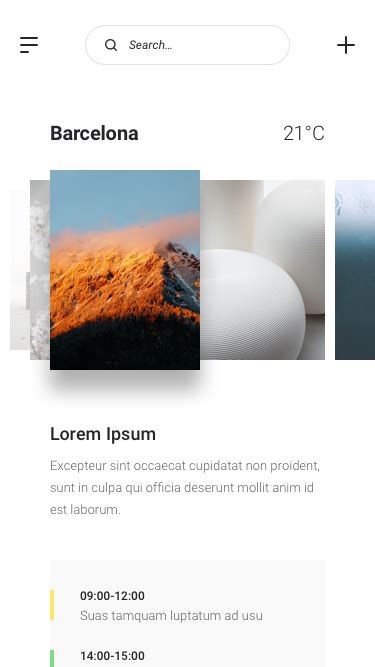 mnml free ios ui kit behance