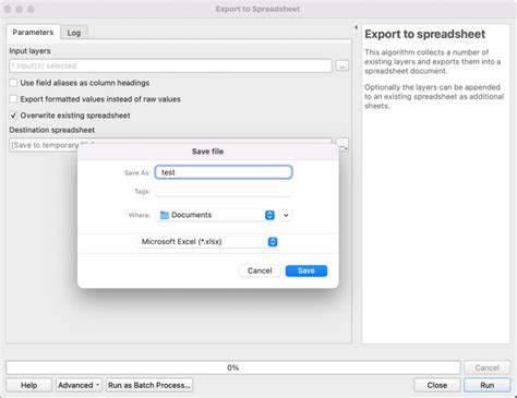 How To Export Layer To Excel Spreadsheet On Qgis Free Gis Tutorial