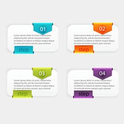 Colorful Text Box Templates Royalty Free Vector Image