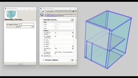Component Attribute Options Duplicating Attribute Dynamic Components SketchUp Community