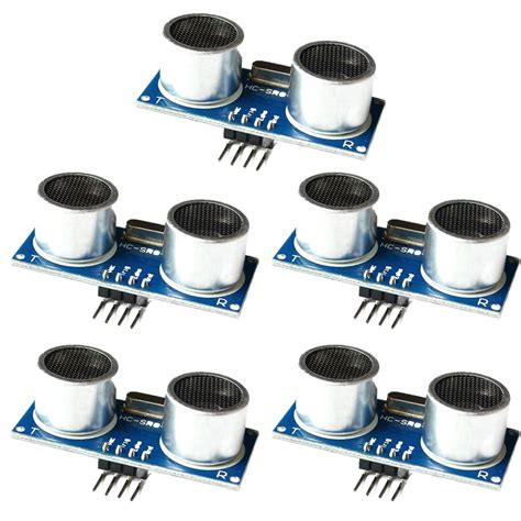 Módulo ultrasónico HC-SR04 Sensor de transductor de medición de ...