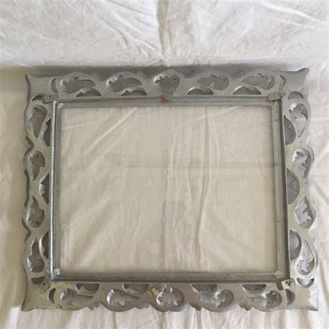 Polished Metal Scroll Picture Frame Chairish