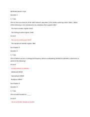 NETW Week Quiz Docx NETW Week Quiz Question Pts TCO The Core Element Of