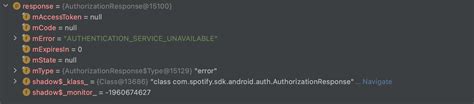 Auth Flow AUTHENTICATION SERVICE UNAVAILABLE Issue Spotify Android Sdk GitHub